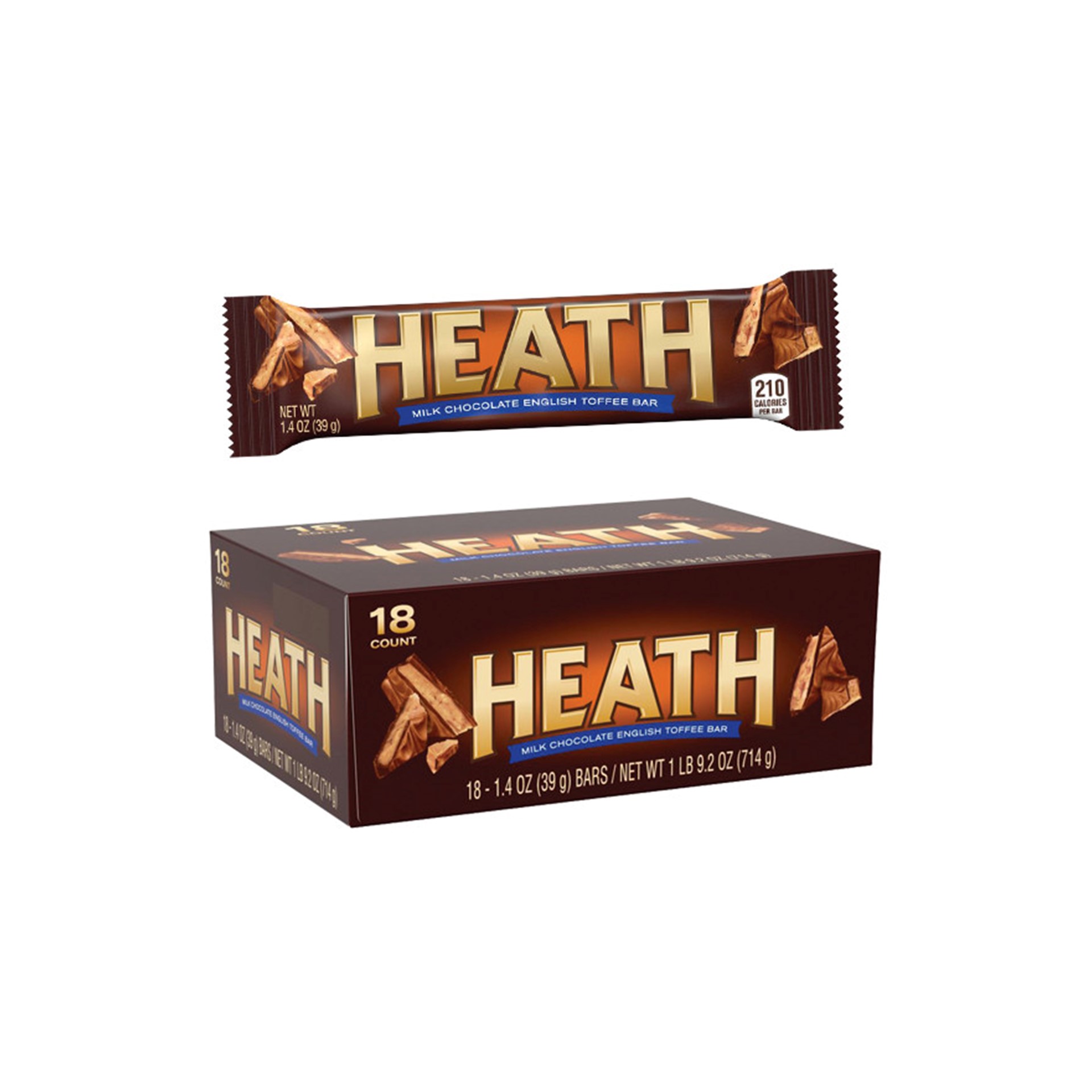 HEATH MILK BAR 1.4 OZ 18 CT - Metro Atlanta Wholesale