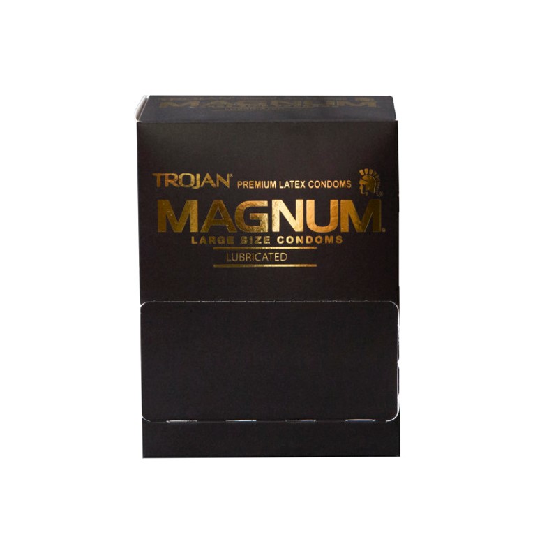 TROJAN MAGNUM BOX 50 CT - Metro Atlanta Wholesale