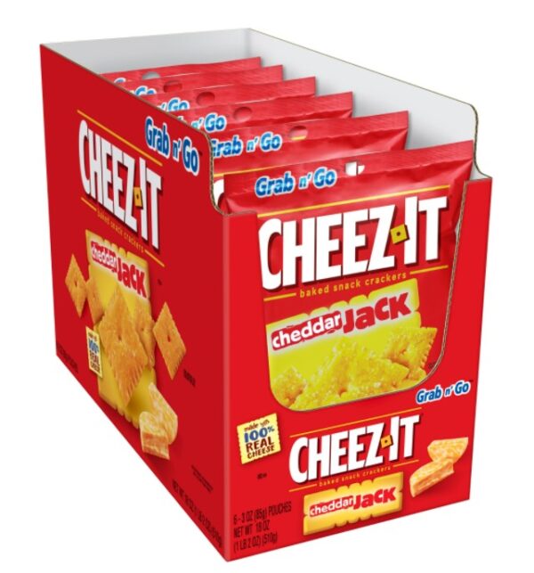 CHEEZ IT GRAB & GO 3OZ 6CT BOX - Metro Atlanta Wholesale