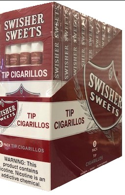SWISHER SWEET REGULAR TIP 5PK 10CT - Metro Atlanta Wholesale
