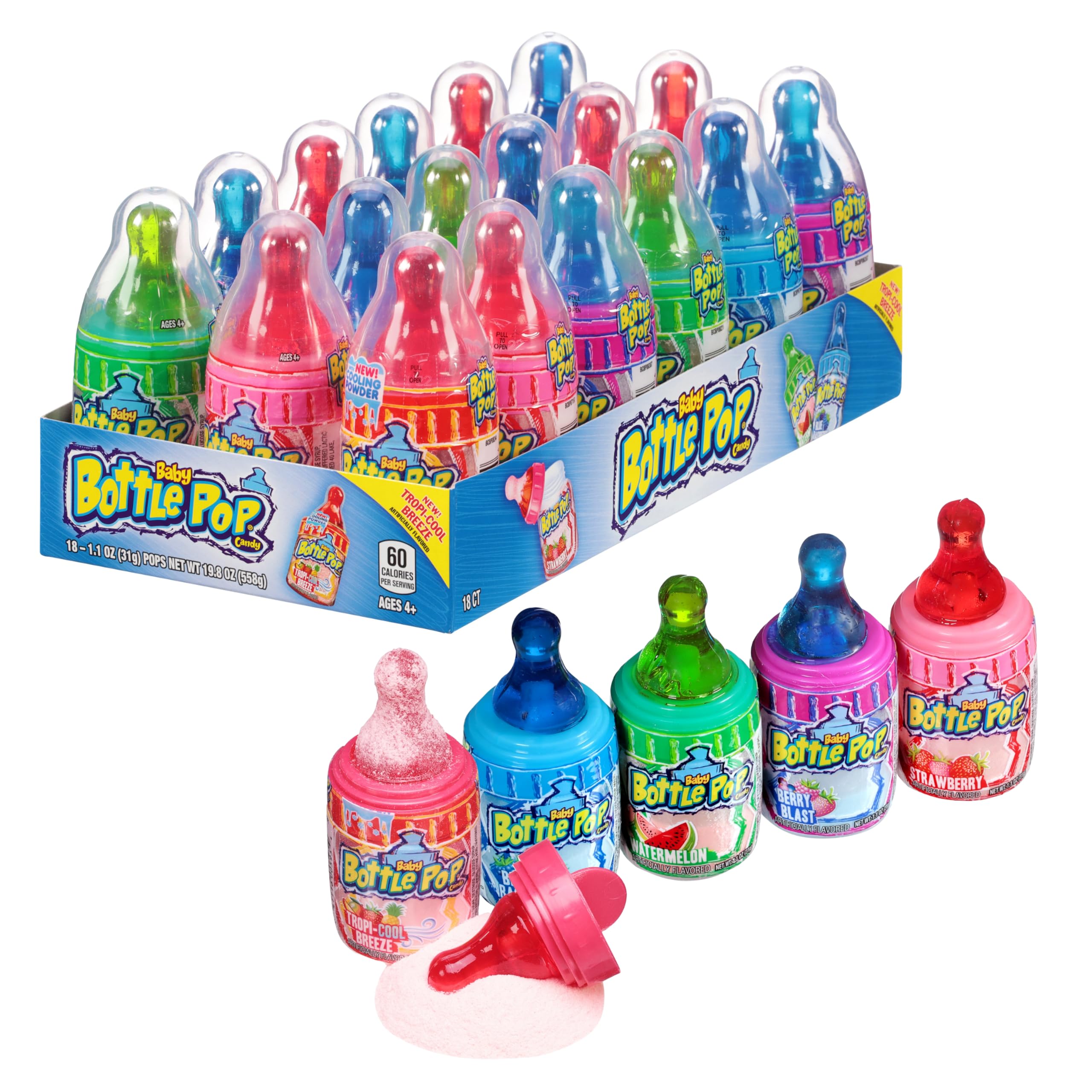 BABY BOTTLE POP 18 CT - Metro Atlanta Wholesale