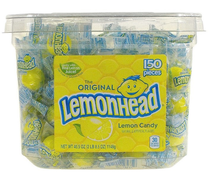 LEMONHEAD JAR 150 CT - Metro Atlanta Wholesale