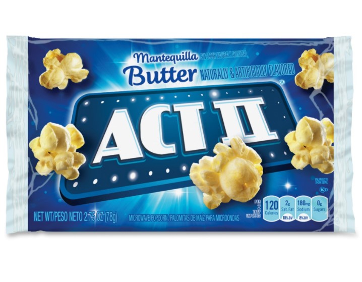 ACT II MICROWAVE POPCORN 2.75 OZ 18CT - Metro Atlanta Wholesale
