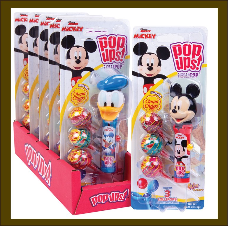 MICKEY POP UPS 1.26 OZ 6 CT - Metro Atlanta Wholesale