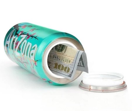 SAFE CAN ARIZONA ICE TEA 23OZ - Metro Atlanta Wholesale