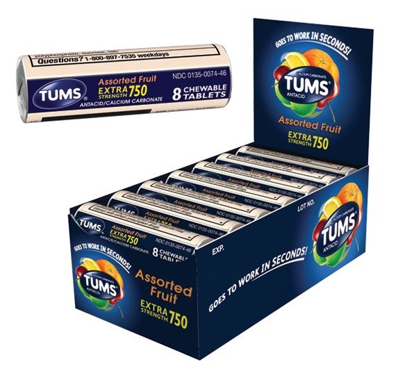TUMS ROLL BOX - Metro Atlanta Wholesale