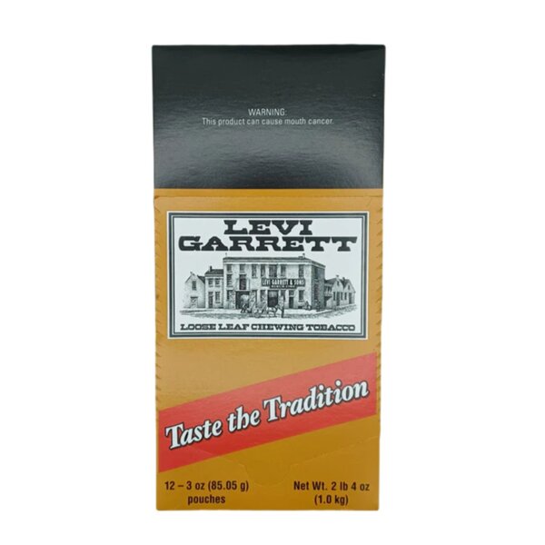 LEVI GARRETT CHEW 3OZ 12CT - Metro Atlanta Wholesale