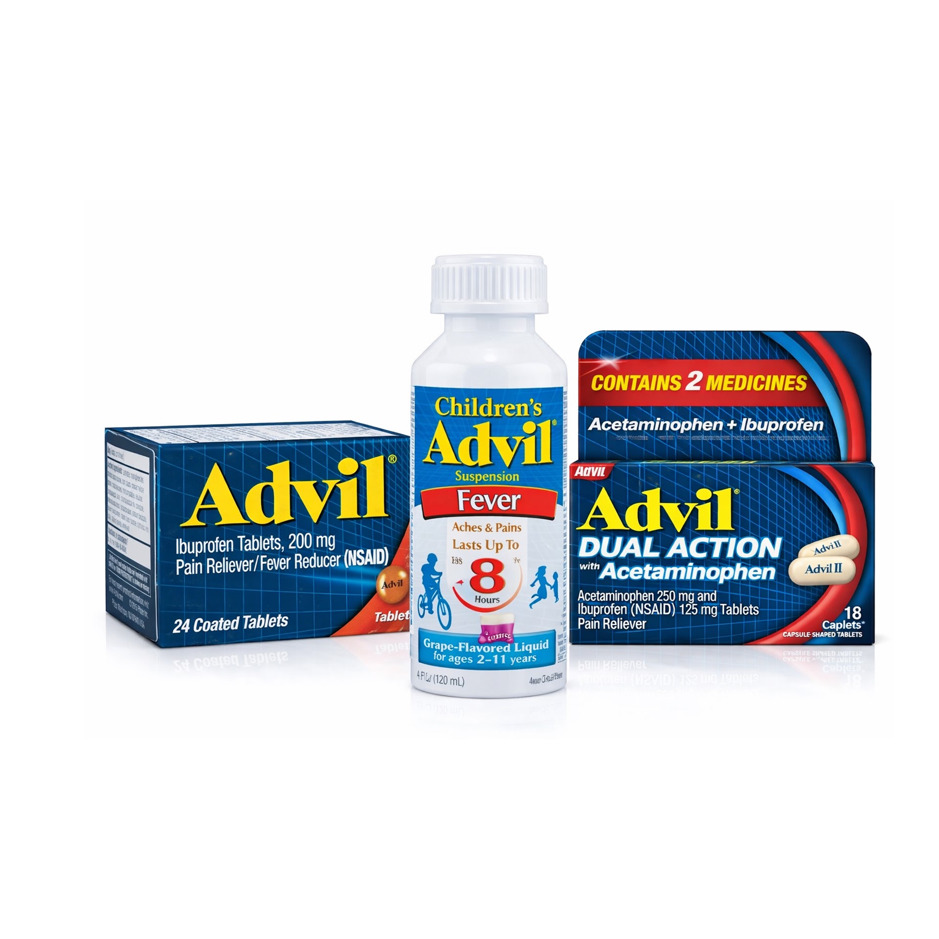 ADVIL BOTTLE - Metro Atlanta Wholesale