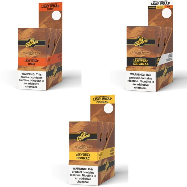AL CAPONE LEAF WRAP 18CT - Metro Atlanta Wholesale