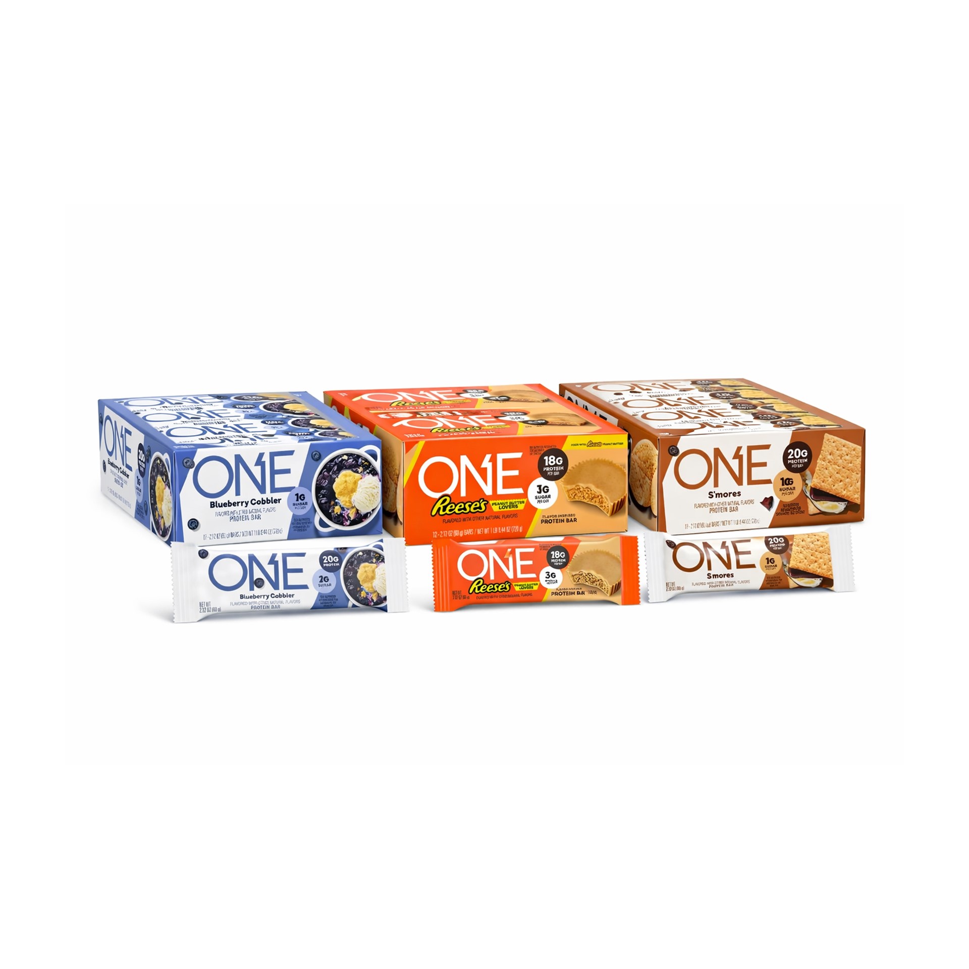 ONE PROTEIN BAR GLUTEN FREE 2.12 OZ 12CT - Metro Atlanta Wholesale
