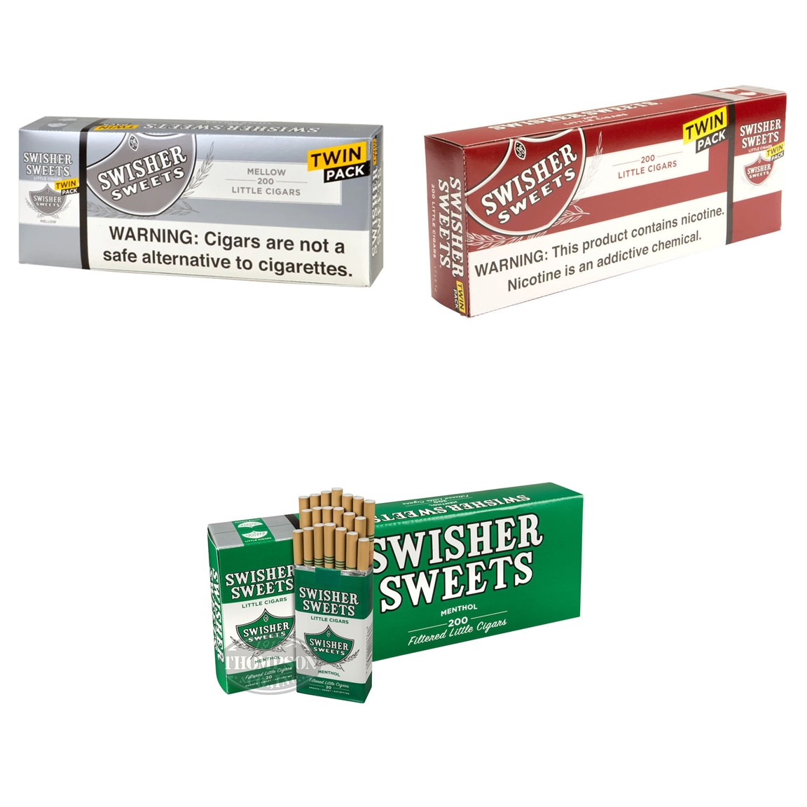 SWISHER SWEET LITTLE CIGARS 20PK 10CT - Metro Atlanta Wholesale