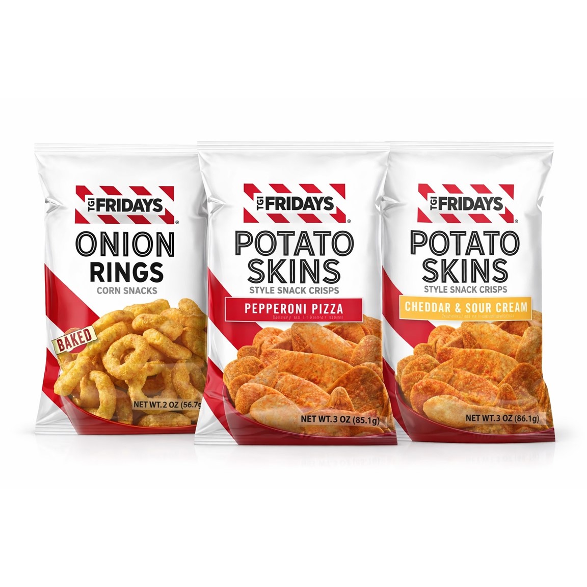 TGIF POTATO SKIN SNACK BAG 1CT - Metro Atlanta Wholesale