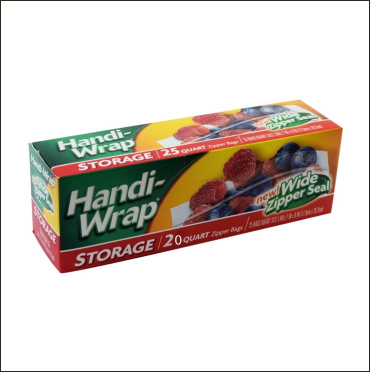 HANDI WRAP QUART STORAGE 20 CT - Metro Atlanta Wholesale